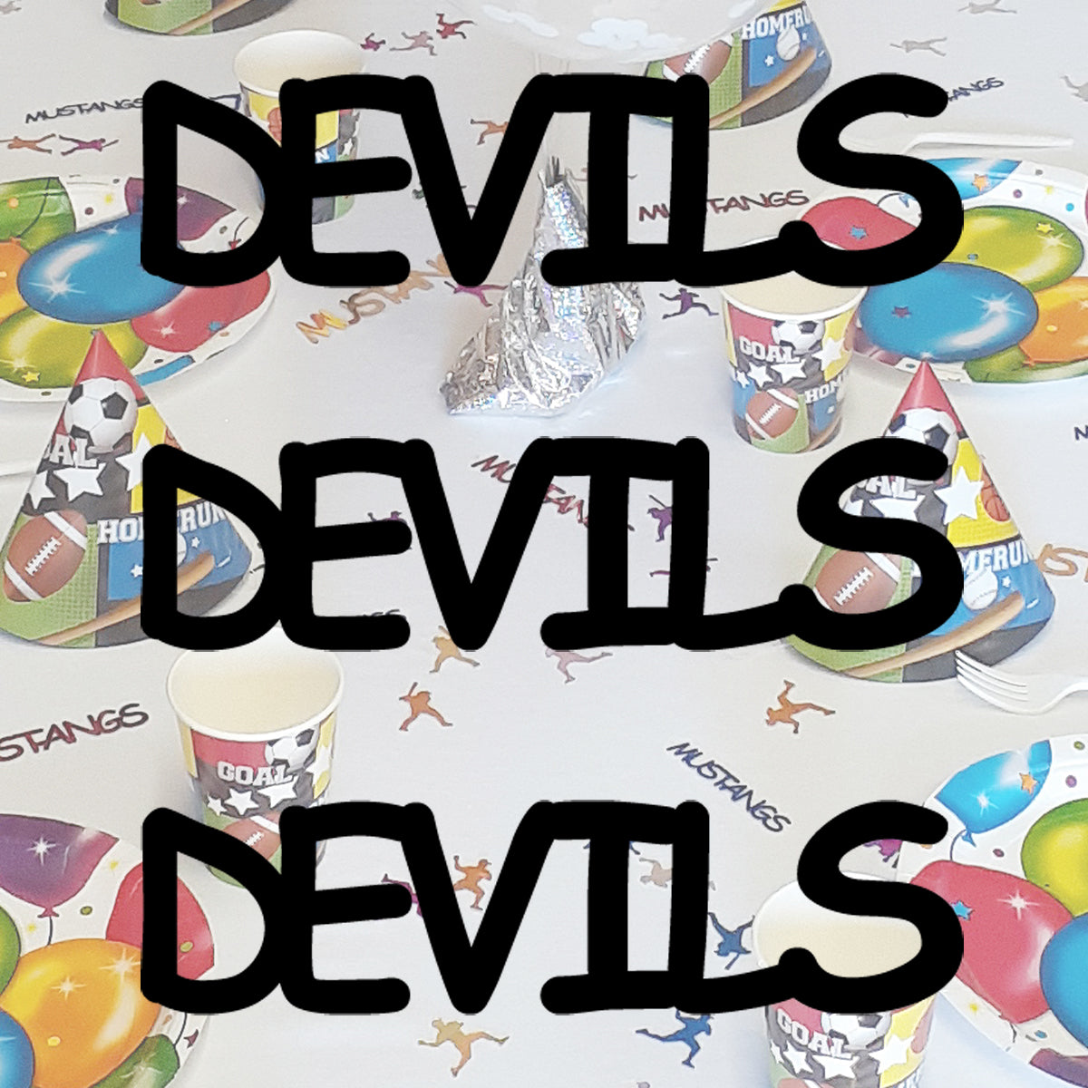 Custom-Fetti Team - DEVILS – Confetti.Com